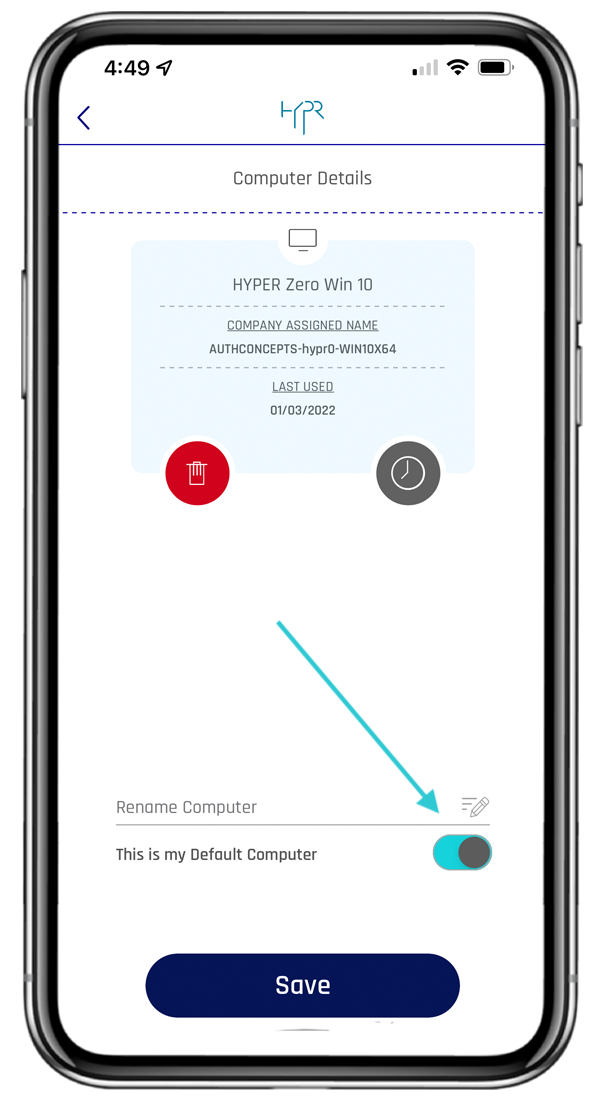Manage Paired Devices