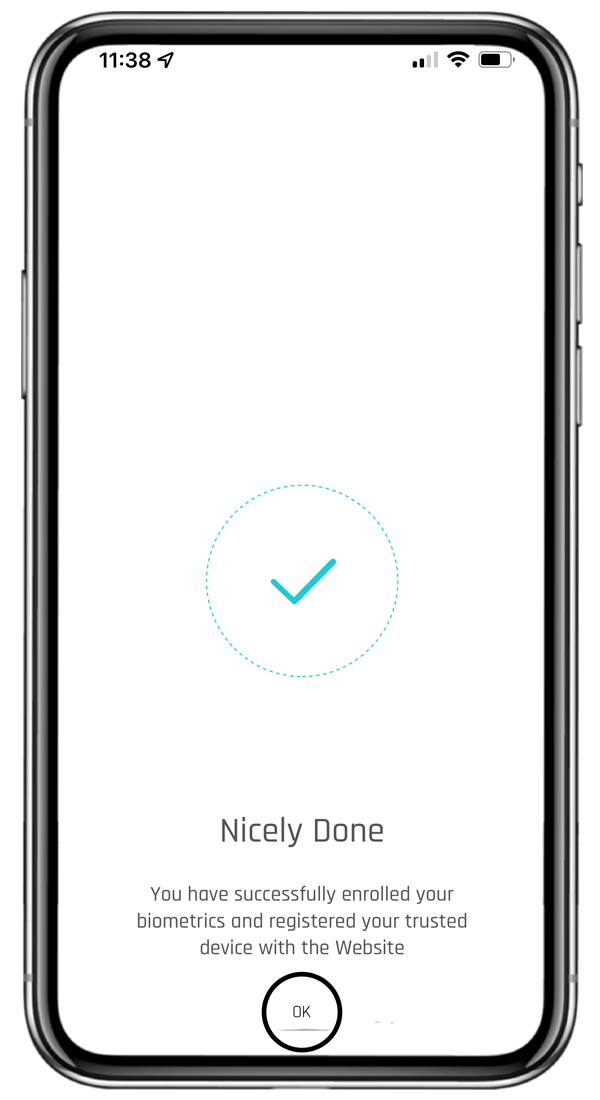 Register Smartphone via Web