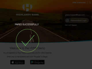Register Smartphone via Web