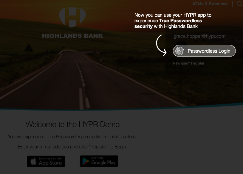 Register Smartphone via Web