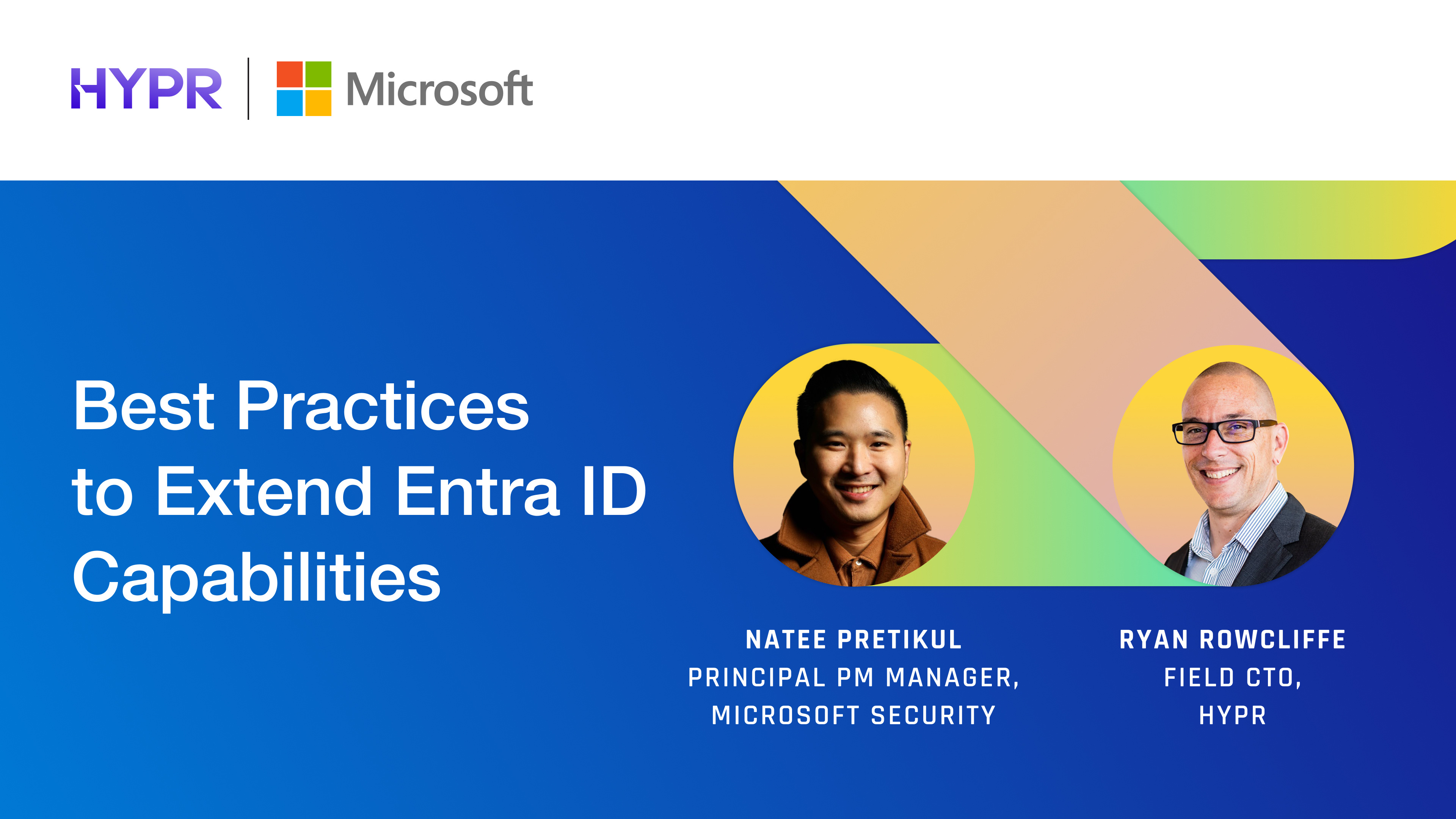 Best Practices To Extend Entra ID Capabilities | Microsoft and HYPR