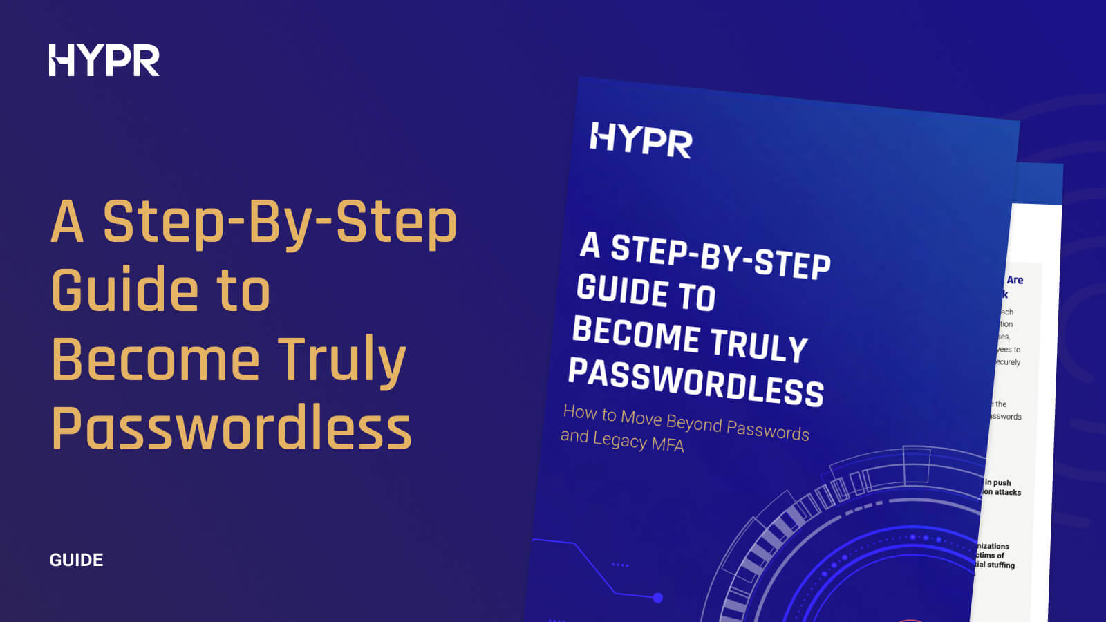 HYPR: Step-by-Step Guide to Eliminating Passwords