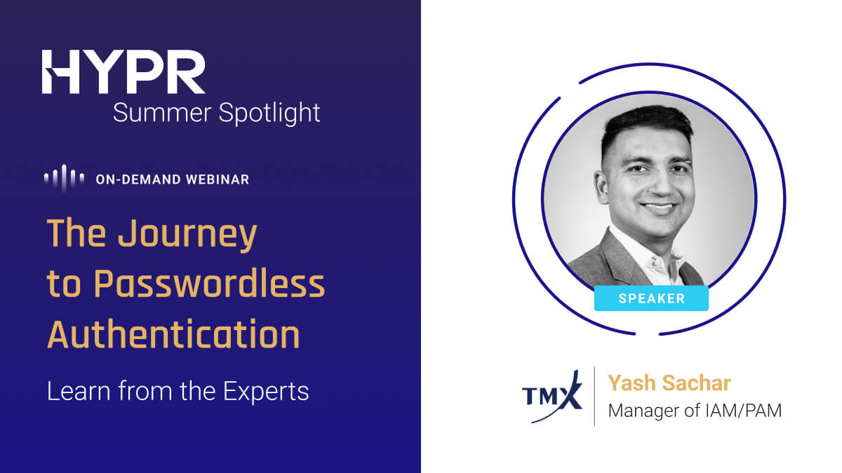 The Journey to Passwordless Authentication Webinar